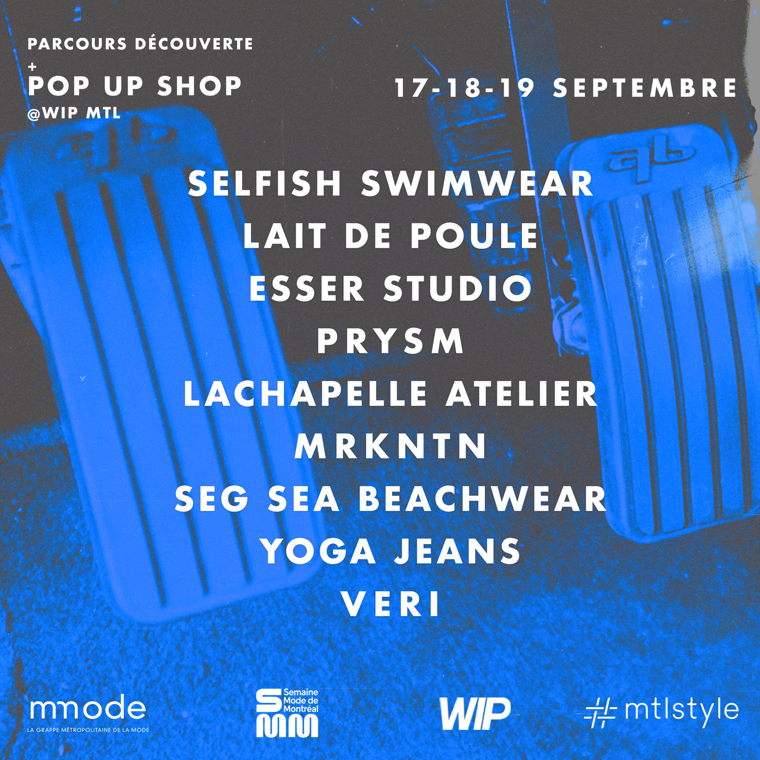 Grand pop-up shop mode à l’Espace WIP - Groupe À l'Infini