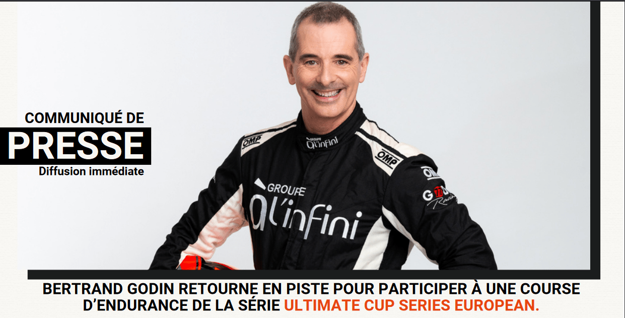 Bertrand Godin retourne en piste pour participer à une course d ...